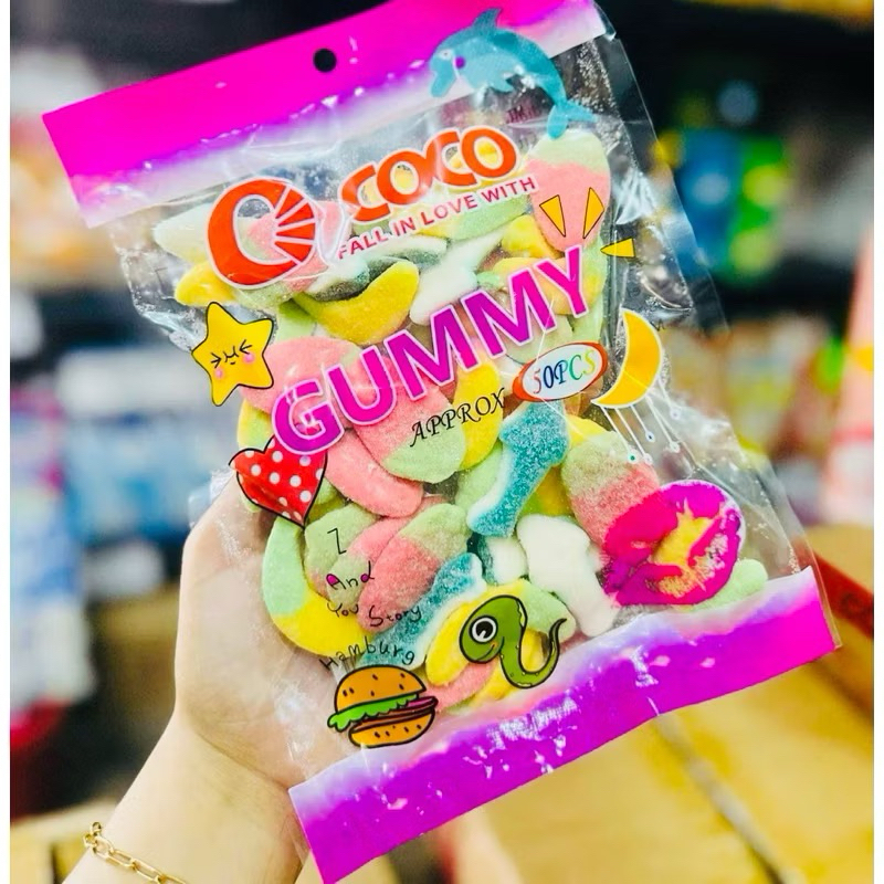 SWEET GUMMIES RESTOCK COCO GUMMIES ASSORTED GUMMIES SWEET CANDIES ...