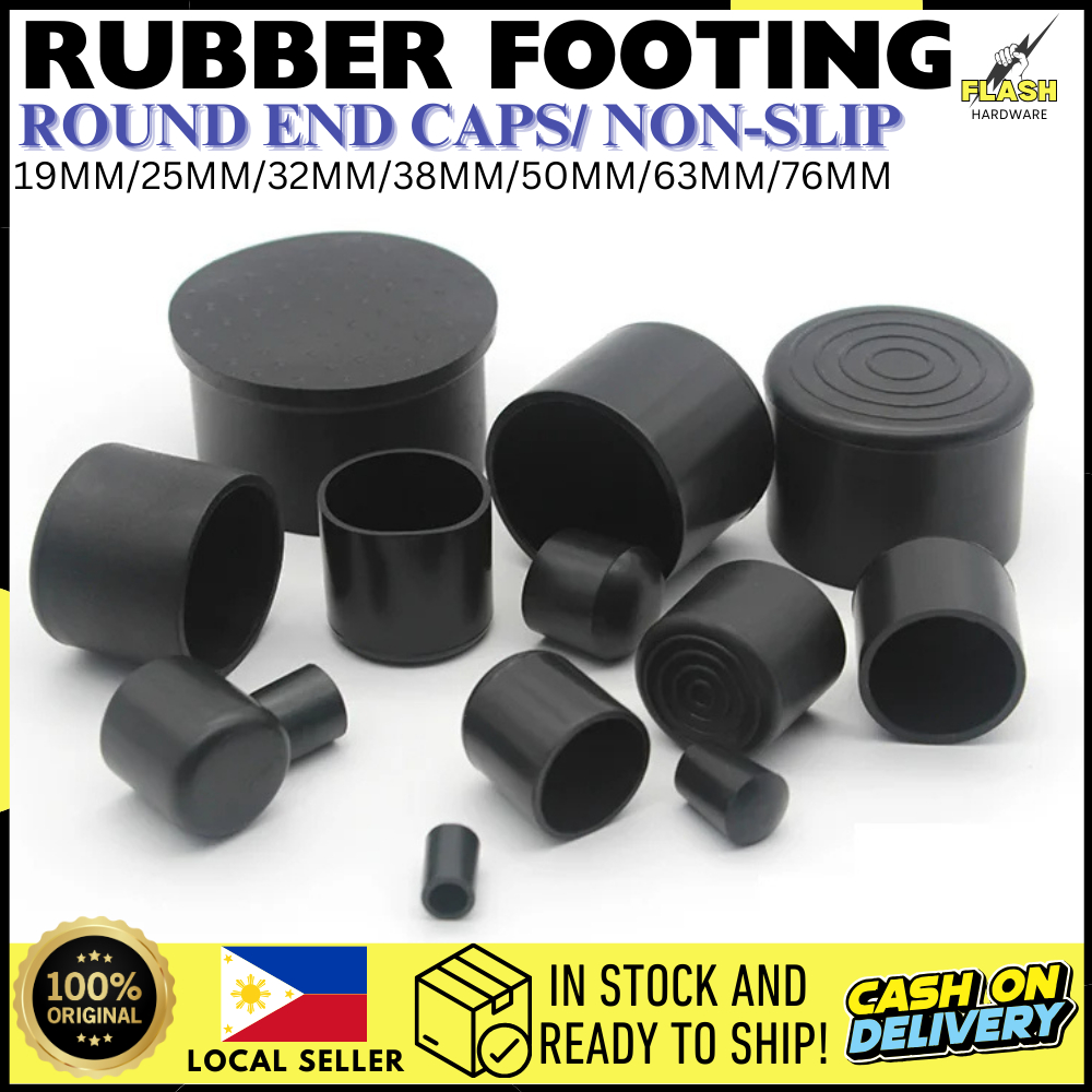 Rubber Foot Covers Round Furniture Floor Protector Rubber End Caps ...