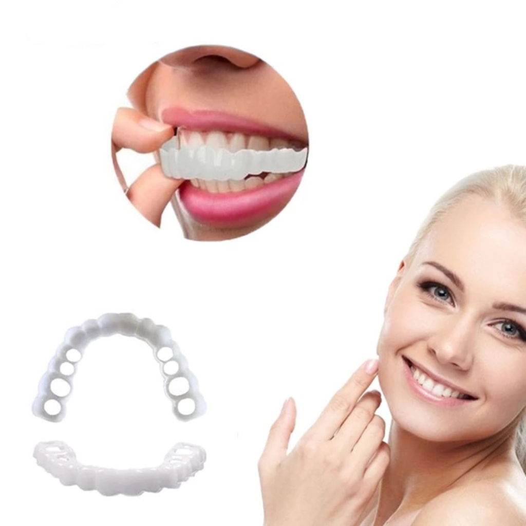 Dentures Silicone Teeth Whitening Artificial beauty denture smile ...