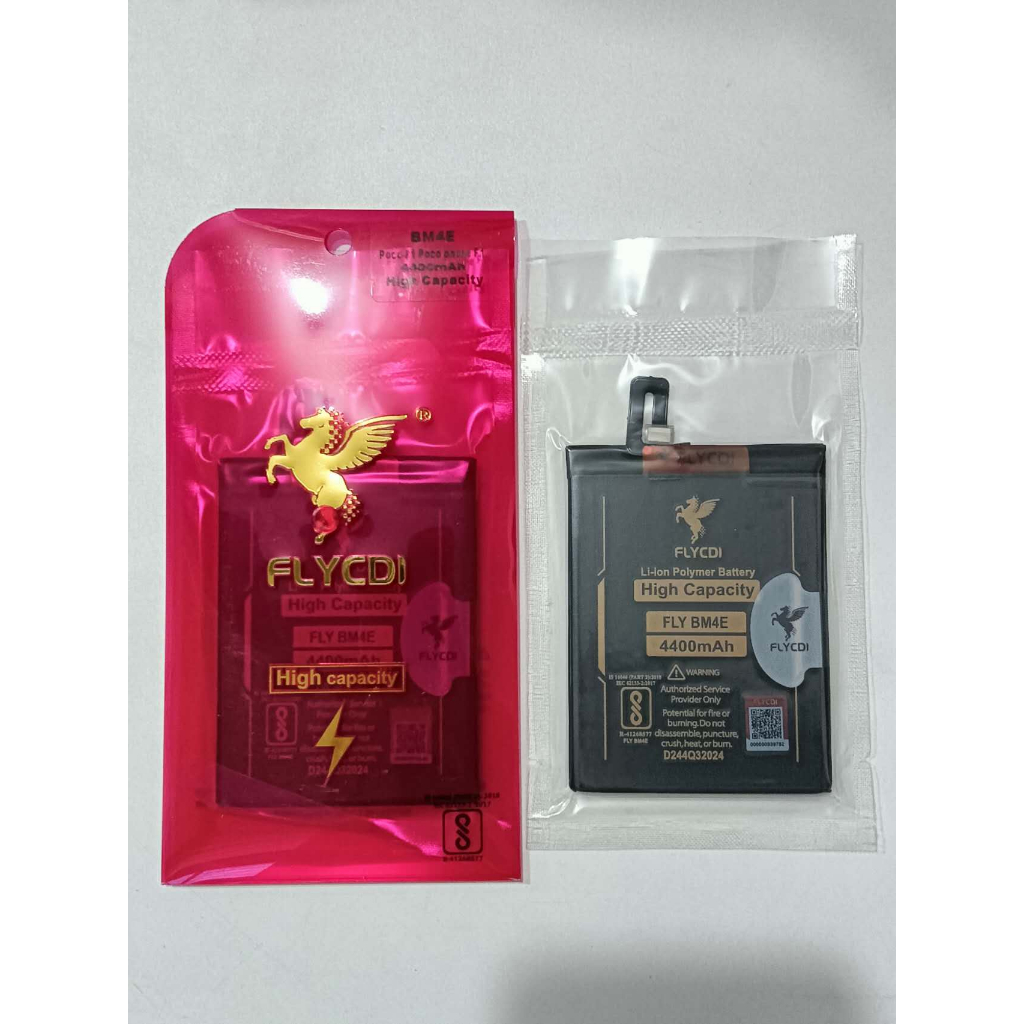 FLYCDI Battery Xiaomi Poco F1/ Pocophone F1 BM4E 4400mAh Battery for ...