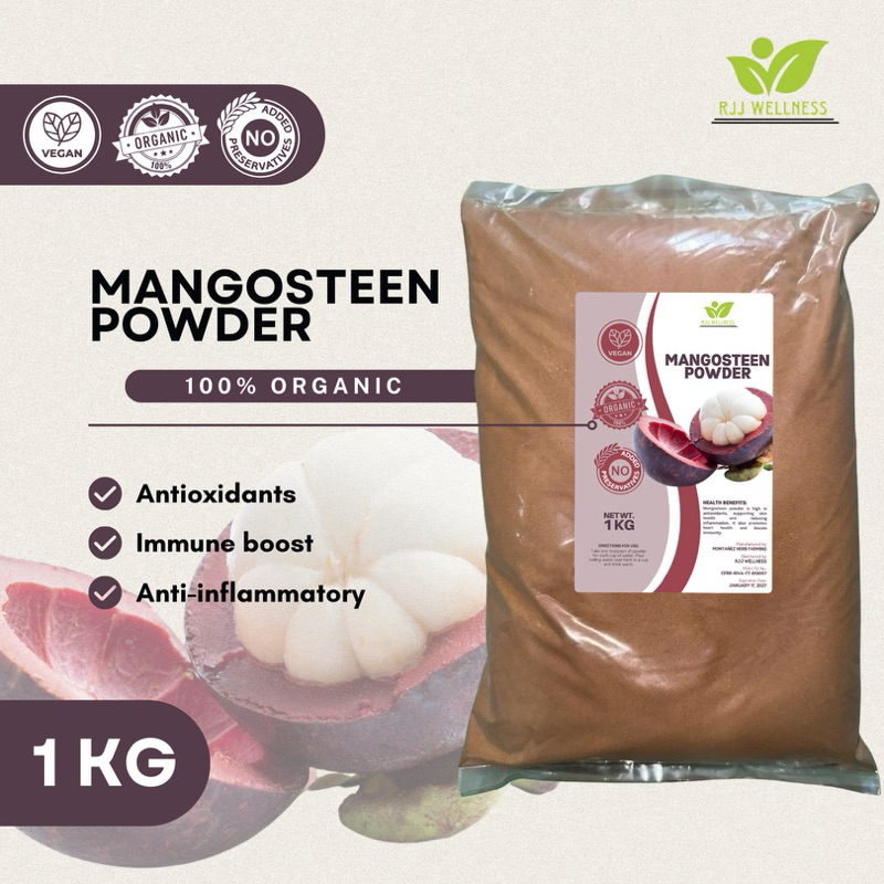 Mangosteen Pericarp Powder 100% Natural and Organic~1 kilogram | Shopee ...