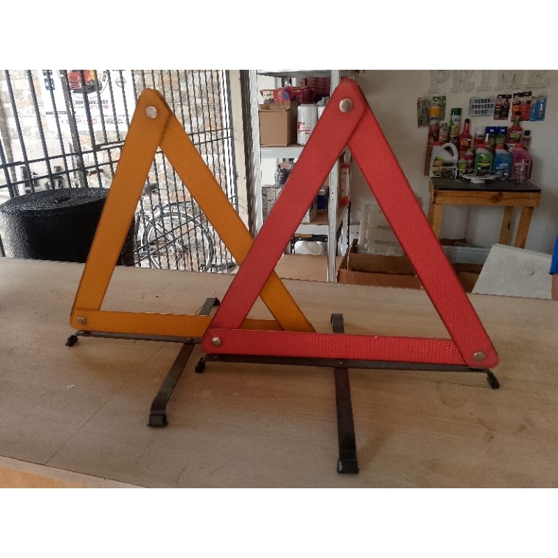 ANGAT PINOY EARLY WARNING DEVICE STANDARD 1KG RED & YELLOW CAR SAFETY ...