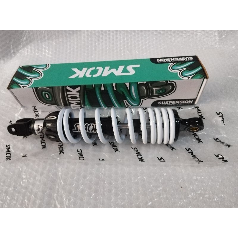 Smok suspension rear shock 330mm black/white | Shopee Philippines