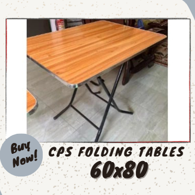 Folding Table (Heavy Duty) 60X80 (MAXIMUM 1PC PER ORDER) | Shopee ...