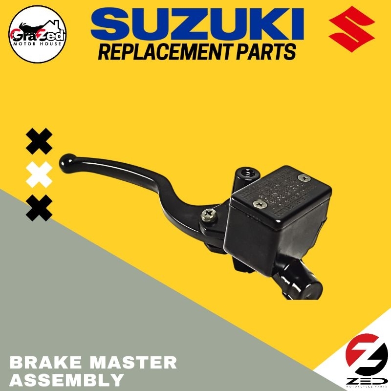 BRAKE MASTER ASSEMBLY w/ BRAKE LIGHT SWITCH for Suzuki Smash 115 ...