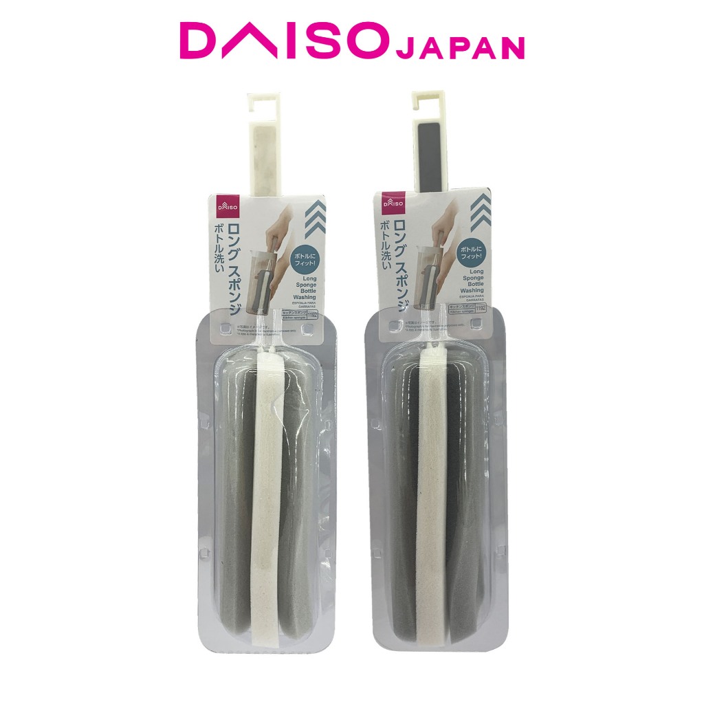Daiso Long Bottle Washing Sponge | Shopee Philippines