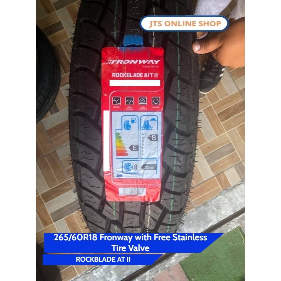 265/60R18 Fronway w/ Free Stainless Tire Valve | Shopee Philippines
