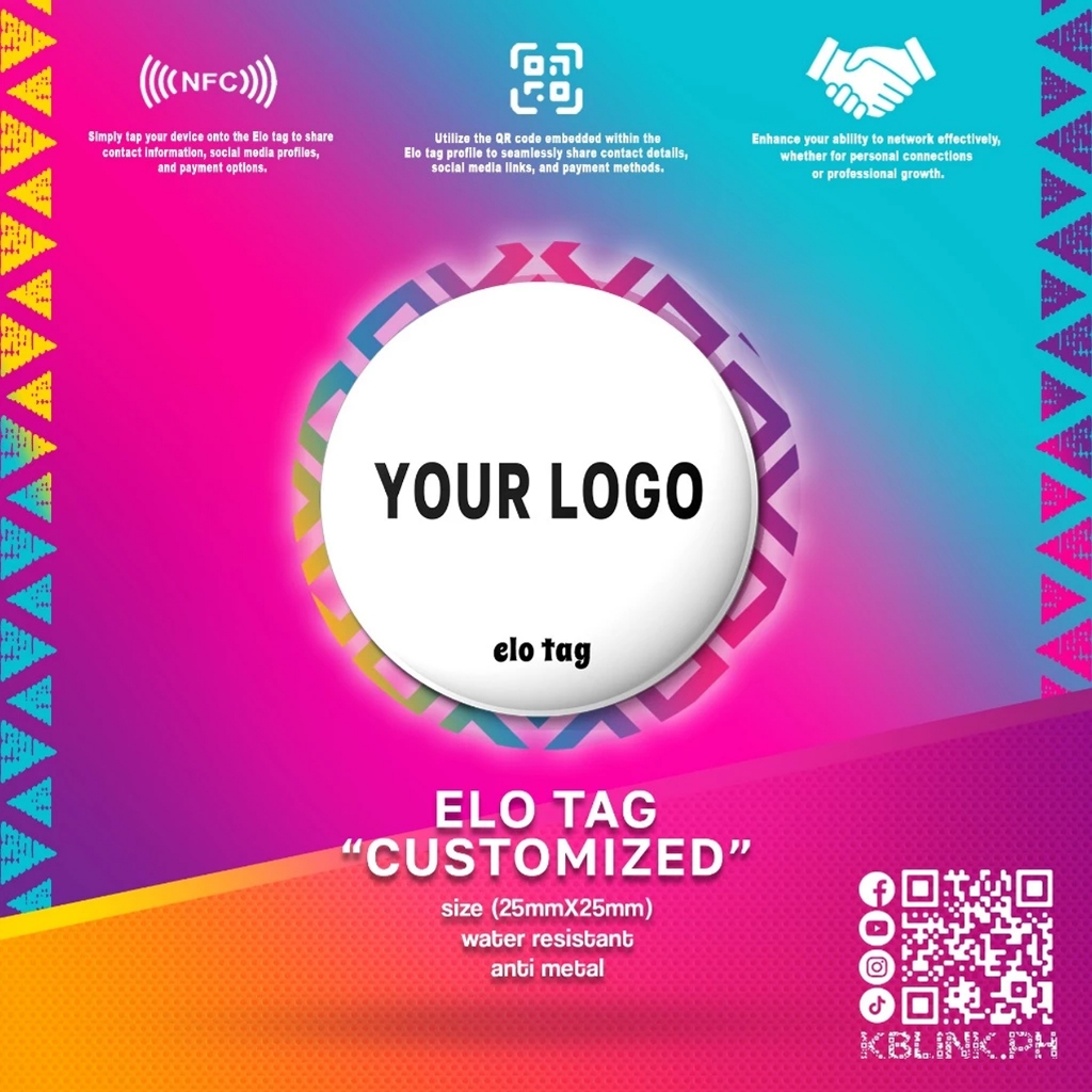 1pc. Customized Elo Tag (Digital Calling Tag) | Shopee Philippines