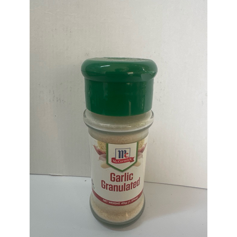 McCormick Garlic Granulated 45g | Shopee Philippines