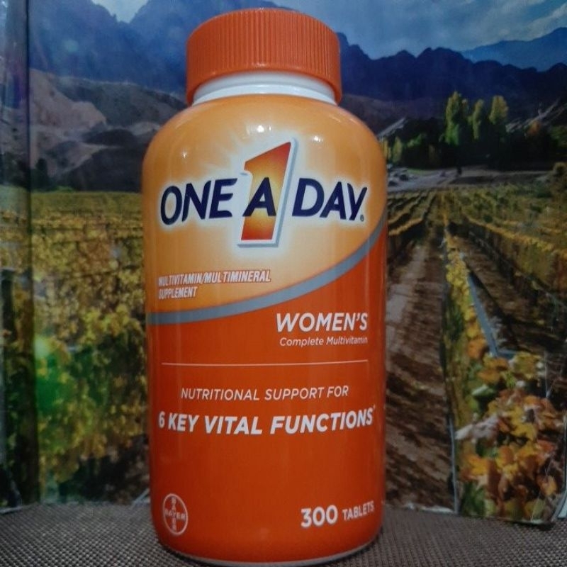 One-a-Day Women's Complete Multivitamins 300 tablets | Shopee Philippines