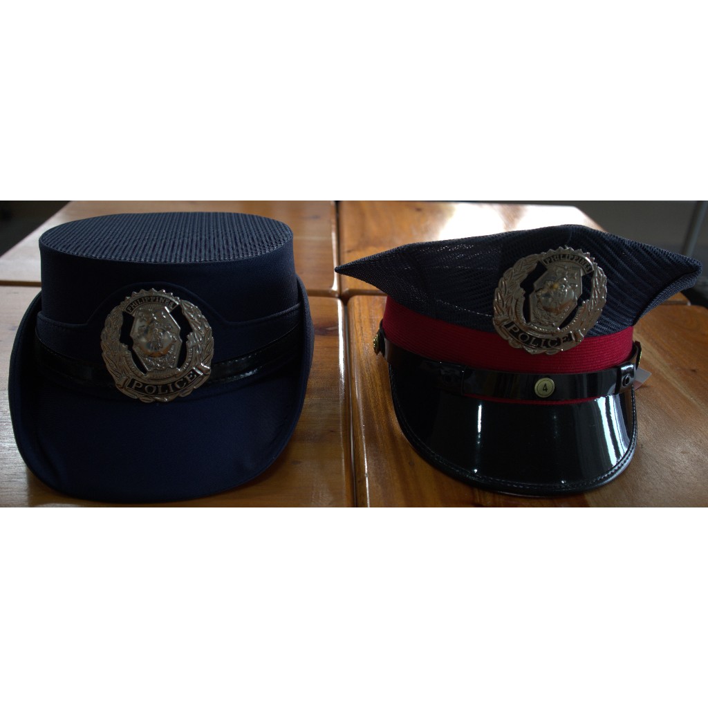 PNP PERSHING CAPS FOR MALE & FEMALE - NO BRAND | Shopee Philippines