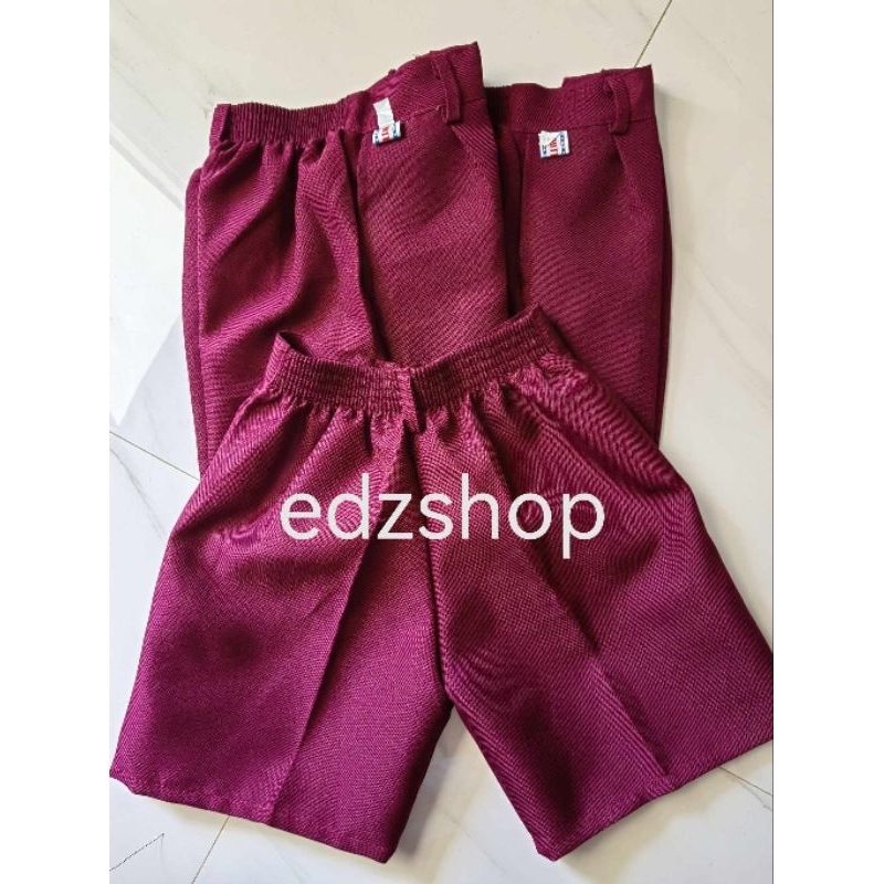 maroon shorts school uniform | Shopee Philippines