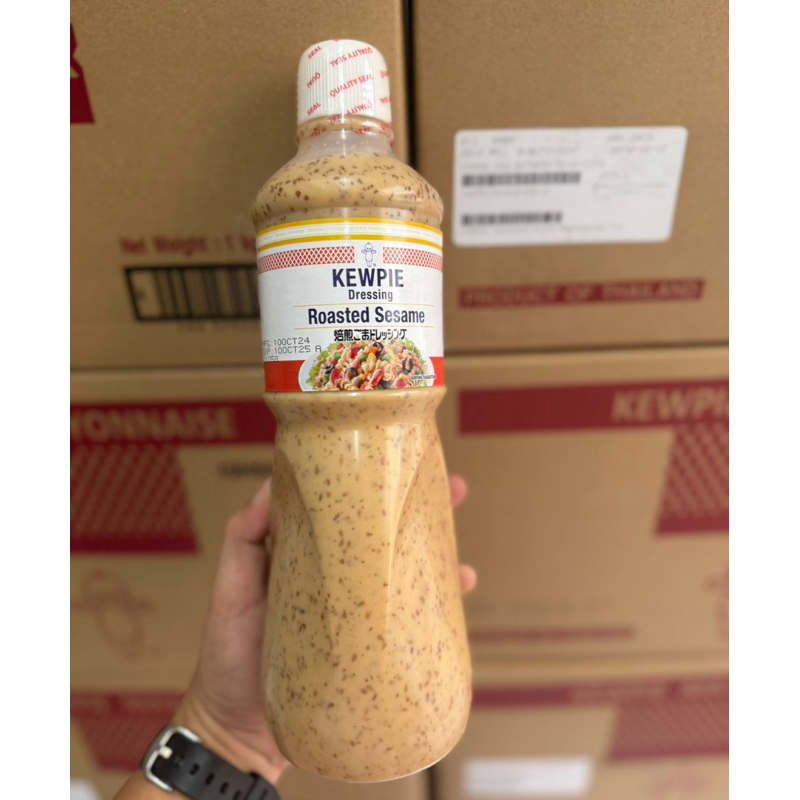 Kewpie Roasted Sesame Dressing - Creamy Nutty Flavor, No MSG, 210ml or ...