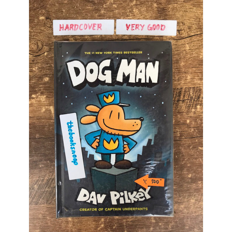 Dog Man by Dav Pilkey books for children graphic illustrated | Shopee ...