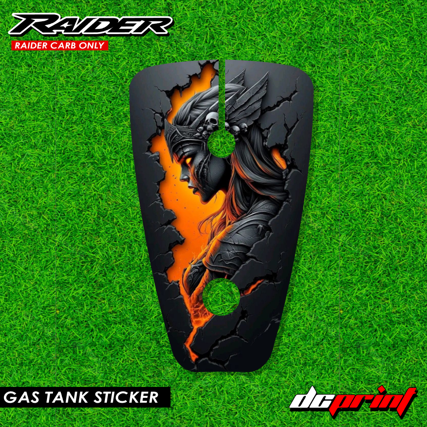 RAIDER CARB GASTANK STICKER DECAL | Shopee Philippines