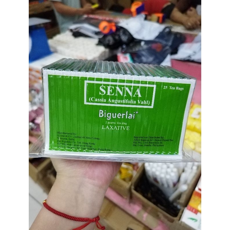 SENNA Biguerlai 2 grams Tea Bag 25Tea Bags(EXP 2027) | Shopee Philippines