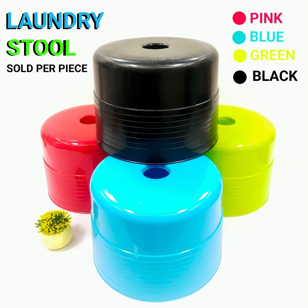 PLASTIC LAUNDRY STOOL / ROUND STOOL / KIDDIE STOOL / KID'S CHAIR [Daily ...
