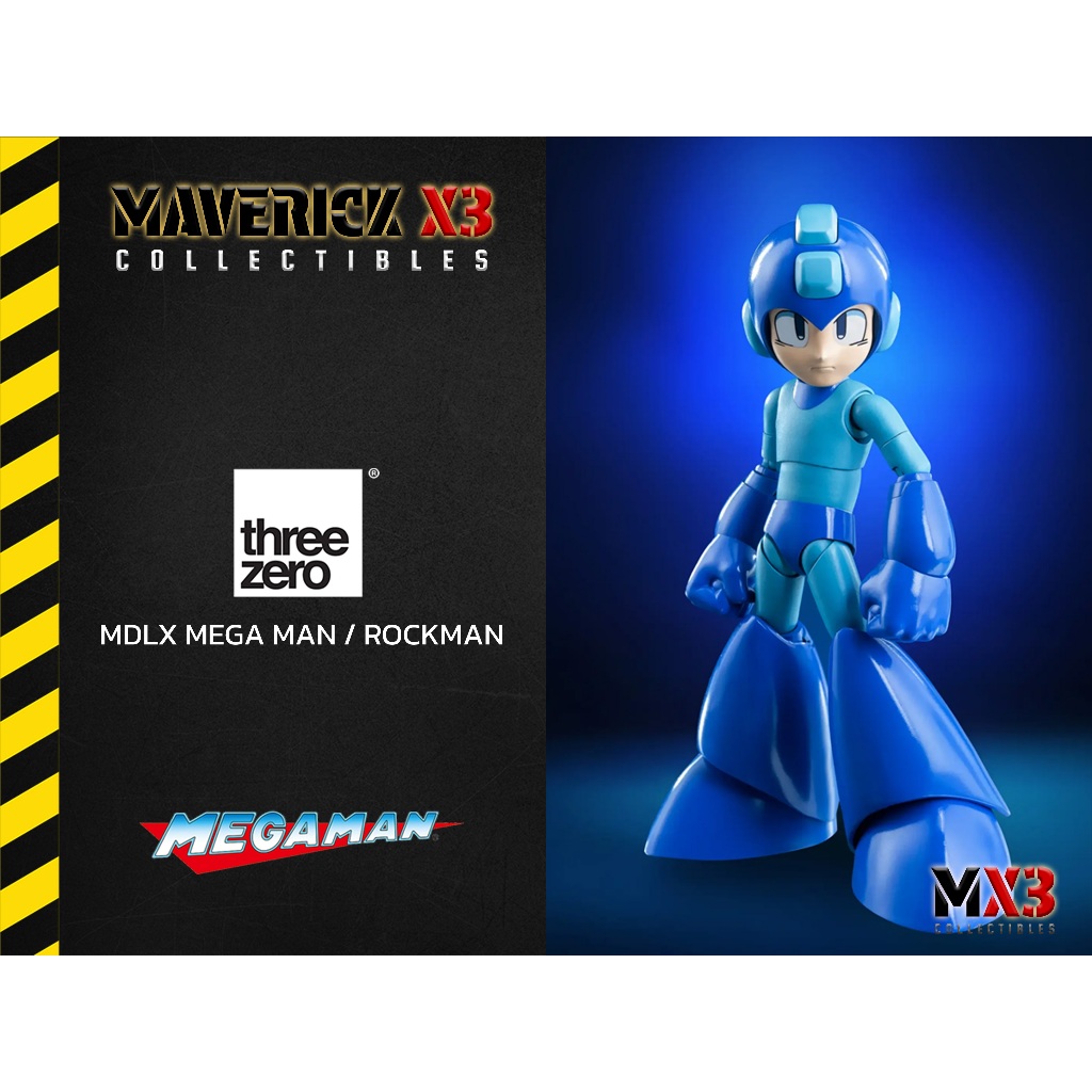 Threezero - MDLX Mega Man/Rockman | Shopee Philippines