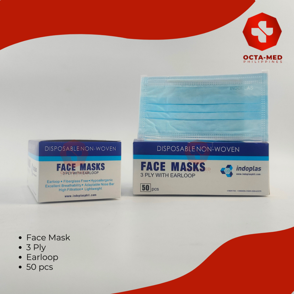 Ear Loop Face Mask (ADULT) | OREX, SURGITECH, INDOPLAS, AVIAN, PARTNERS ...