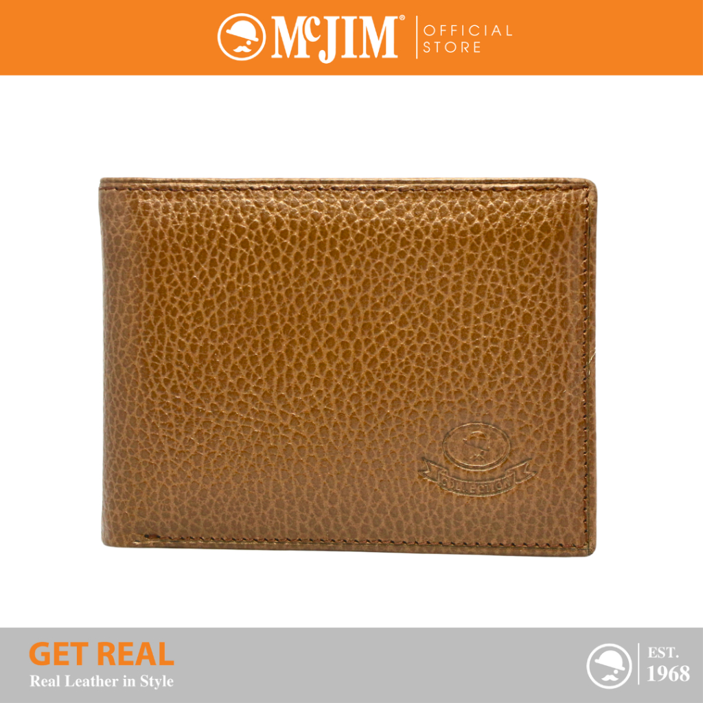 McJim Billfold Wallet with Detachable Card Holder (Italian Leather ...