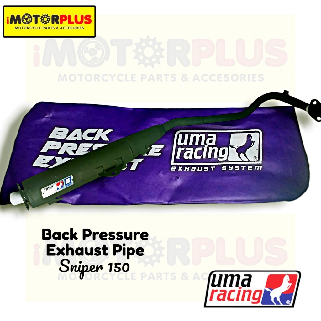 UMA RACING BACK PRESSURE EXHAUST PIPE V2 for SNIPER 150 | Shopee ...