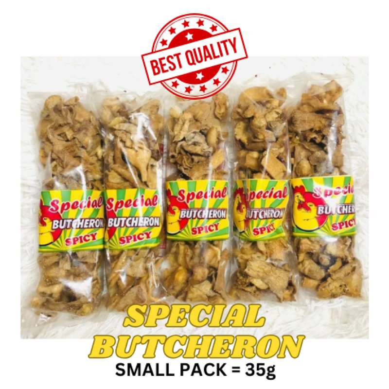 Special Butcheron Small Pack (35g) | Bulacan Butcheron | Spicy ...