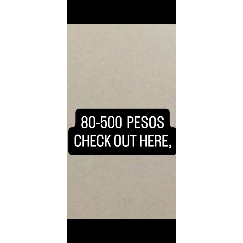 80-500 pesos check out here | Shopee Philippines