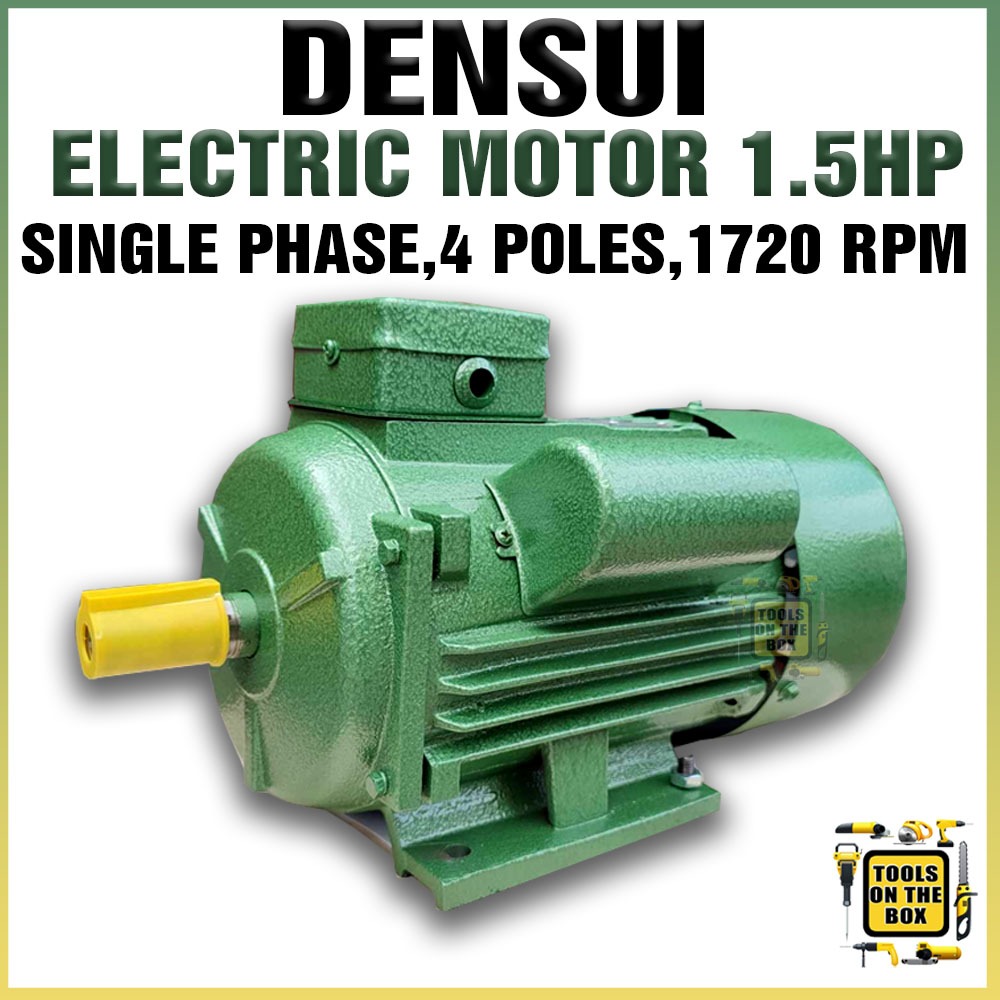 1.5HP ALUM Single Phase Electric Induction Motor 4 poles 1720rpm 220V ...