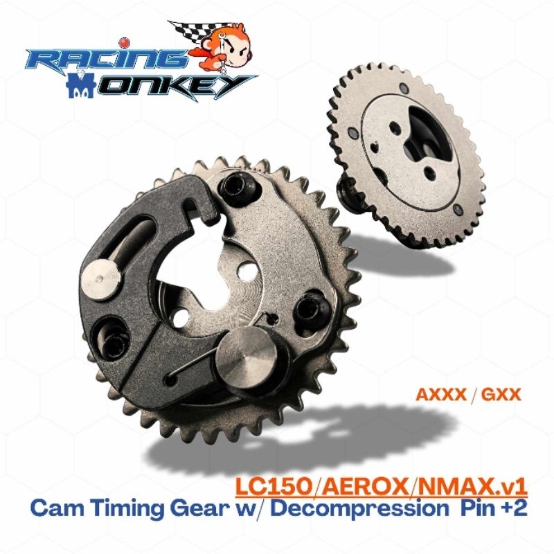 Racing monkey Adjustable Timing Gear with Decompression Assy V1 Sniper ...