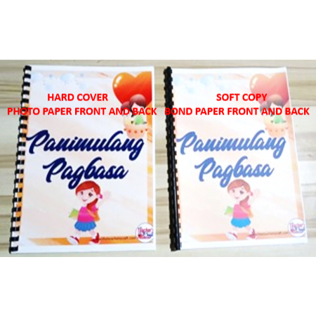 Panimulang pagbasa booklet for kids A4 size | Shopee Philippines