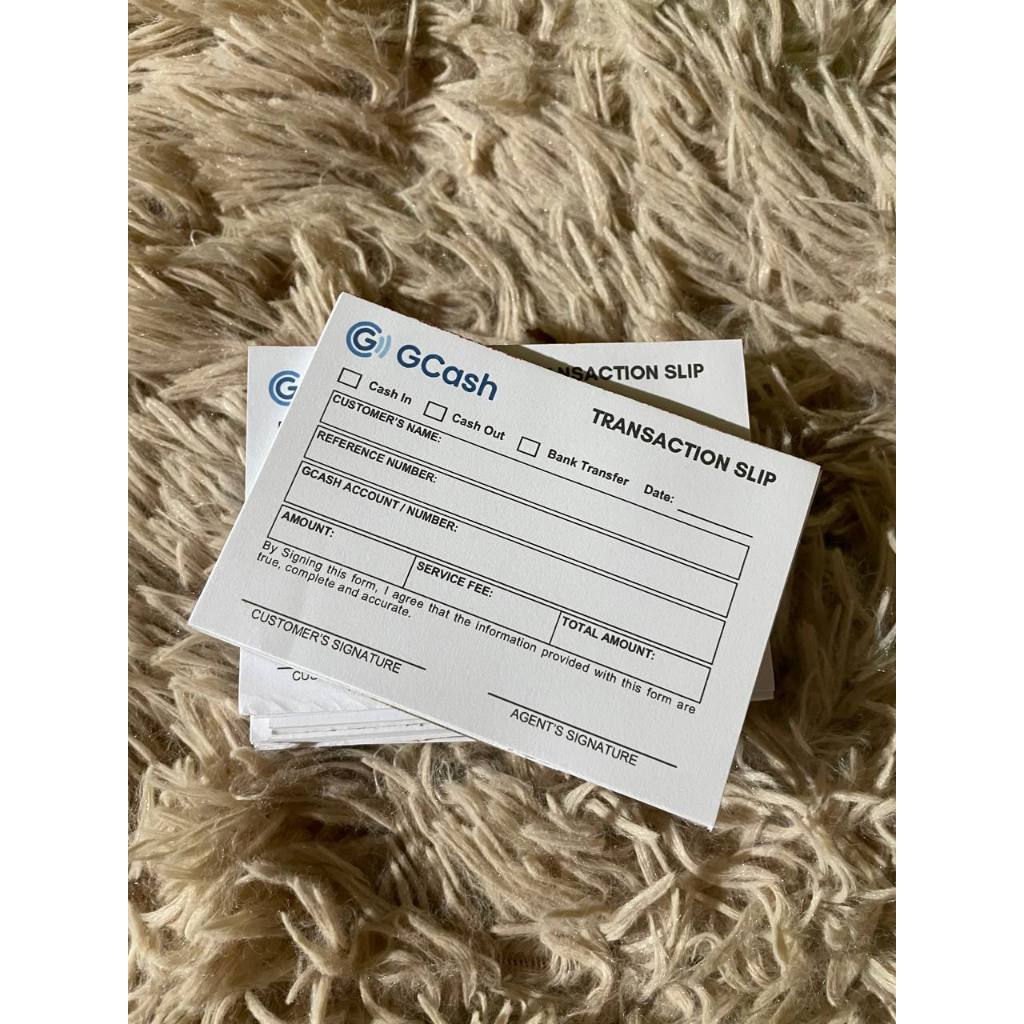 GCash Transaction Slip | A7 | Shopee Philippines
