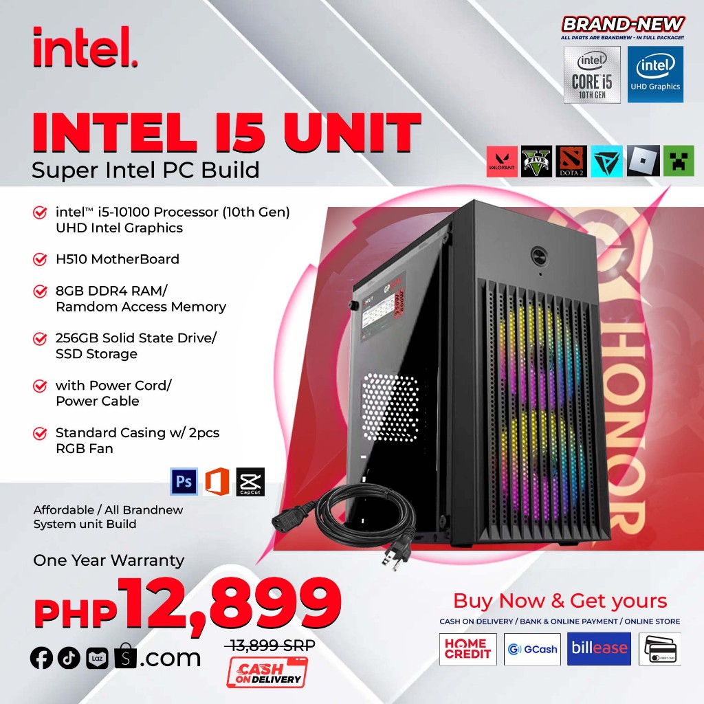 𝐈𝐍𝐓𝐄𝐋 𝐈𝟓-𝟏𝟎𝟒𝟎𝟎 𝟐.𝟗𝟎𝐆𝐇𝐙 ( 𝟏𝟎𝐓𝐇 𝐆𝐄𝐍𝐄𝐑𝐀𝐓𝐈𝐎𝐍 ) 𝐈𝐧𝐭𝐞𝐥® 𝐔𝐇𝐃 𝐆𝐫𝐚𝐩𝐡𝐢𝐜𝐬 𝟔𝟑𝟎 ...