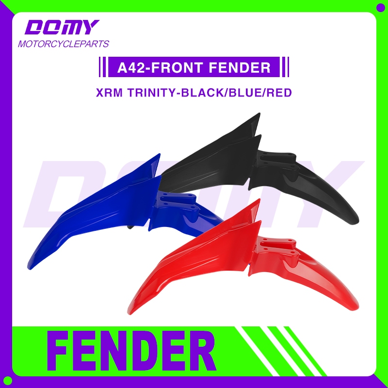 FRONT FENDER FOR MOTORCYCLE XRM TRINITY BATMAN FENDER | Shopee Philippines