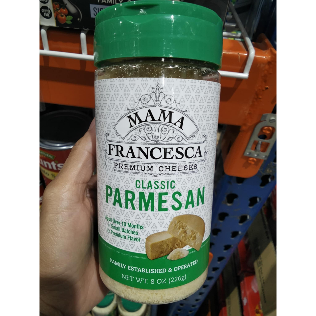 Mama Francesca Classic Parmessan Cheese 226g | Shopee Philippines