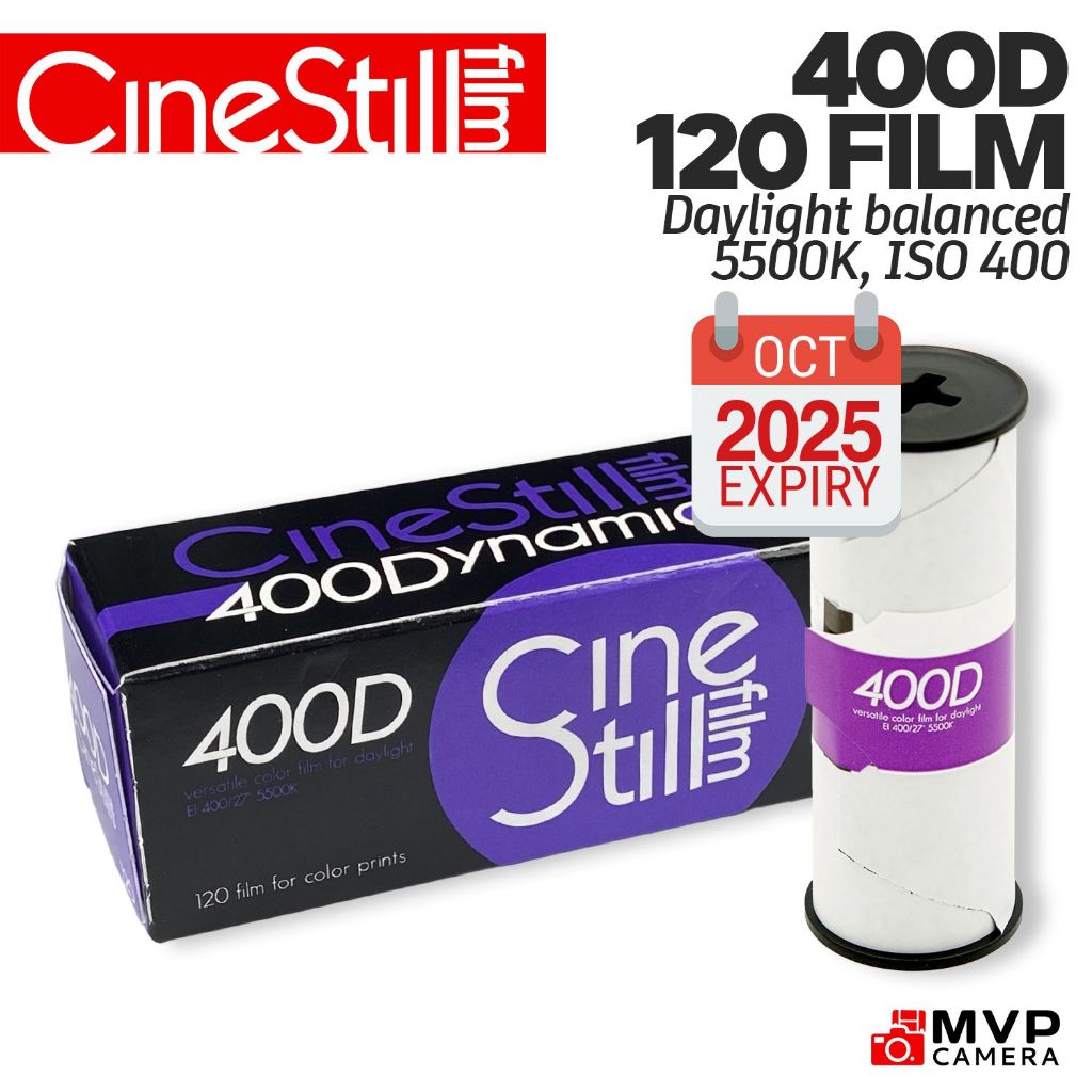 CINESTILL 400D 400Dynamic Daylight Cine Color Negative Film C41 Process ...