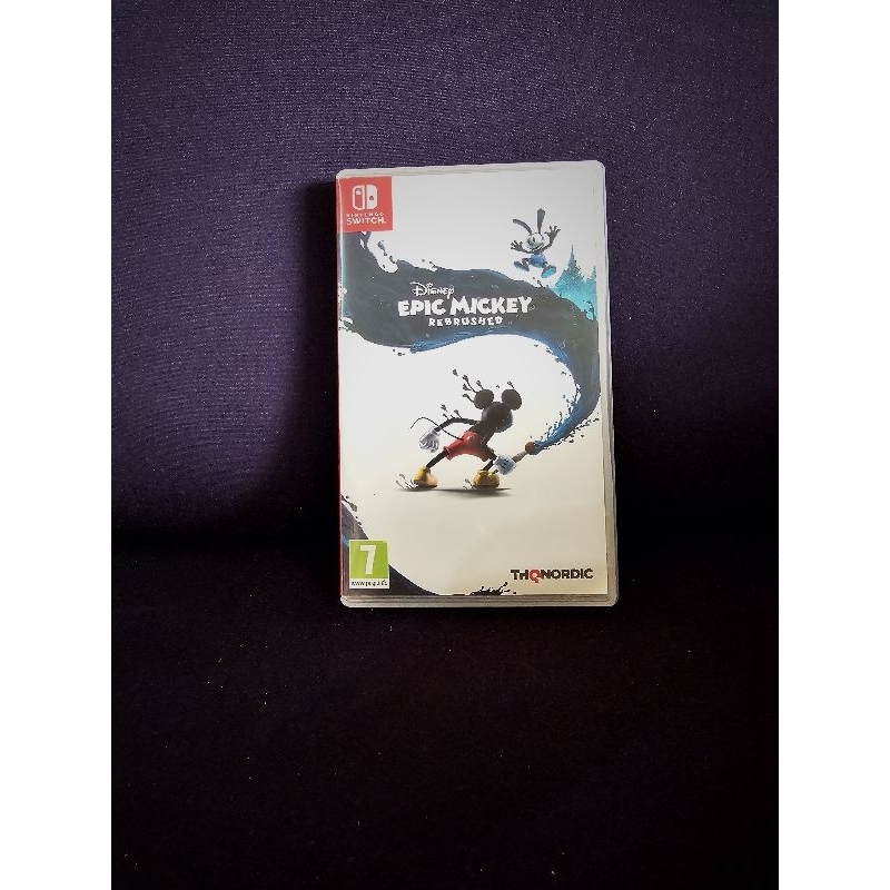 Disney Epic Mickey Rebrushed Nintendo Switch Used | Shopee Philippines