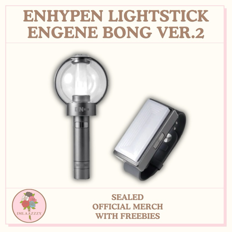 ENHYPEN OFFICIAL ORIGINAL Lightstick Version 2 Engene bong light band ...