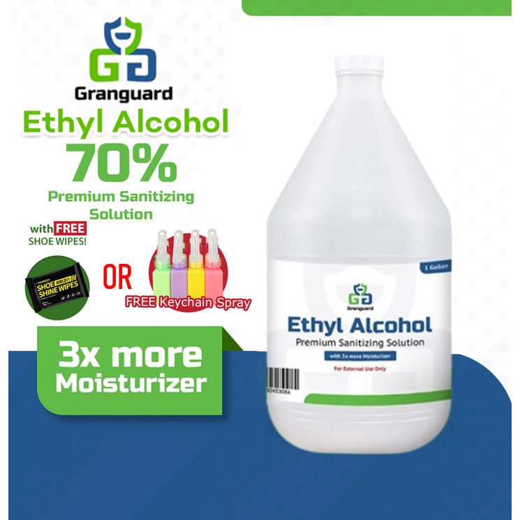GranGuard Ethyl Alcohol Solution Antiseptics & Disinfectant with ...