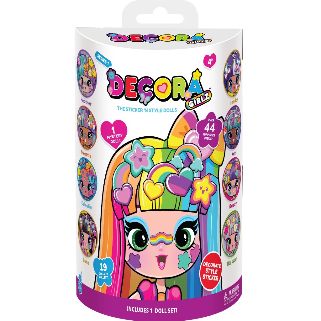 Decora Girlz Sticker 'N' Style Doll | Shopee Philippines