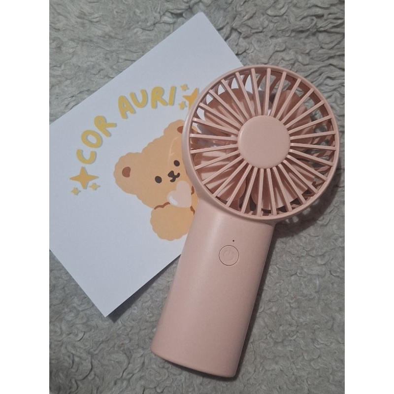 Pre-loved Pink JisuLife Mini Handheld Fan | Shopee Philippines
