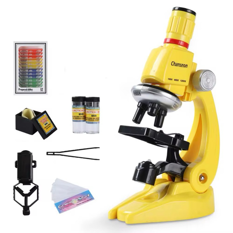 Children’s Microscope Kit 100-400-1200x ZOOM | Shopee Philippines