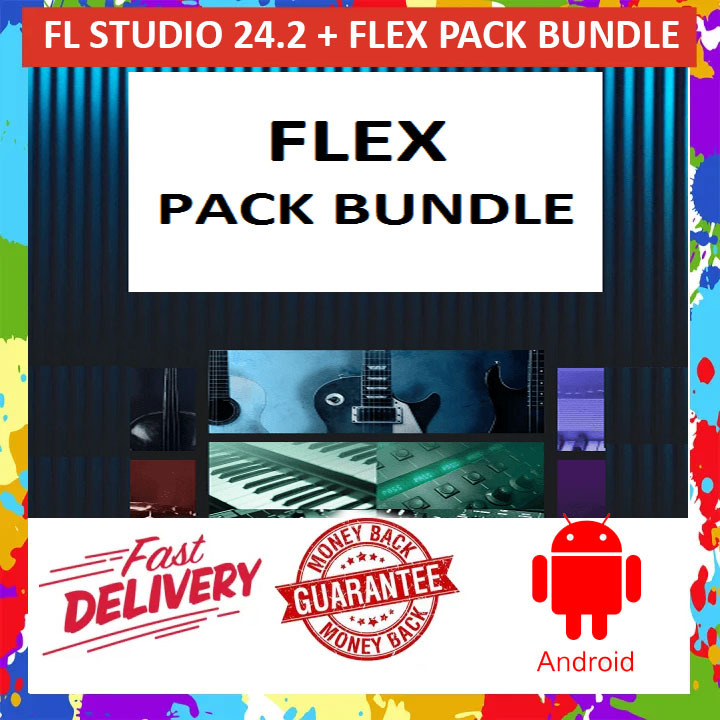 FL Studio 24.2 + FLEX Pack Professional Music Production Software with ...