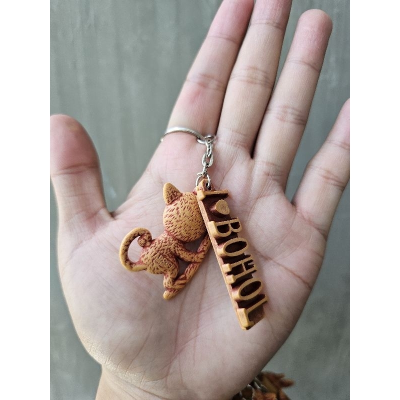 Souvenir Keychain Bohol Tarsier | Shopee Philippines