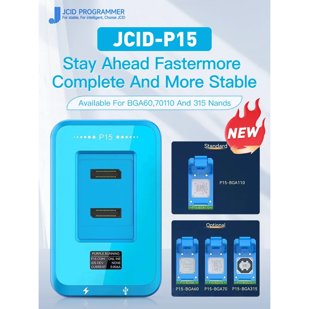 JCID JC P15 Nand Programmer BGA315 BGA110 BGA70 BGA60 DFU Box | Shopee ...