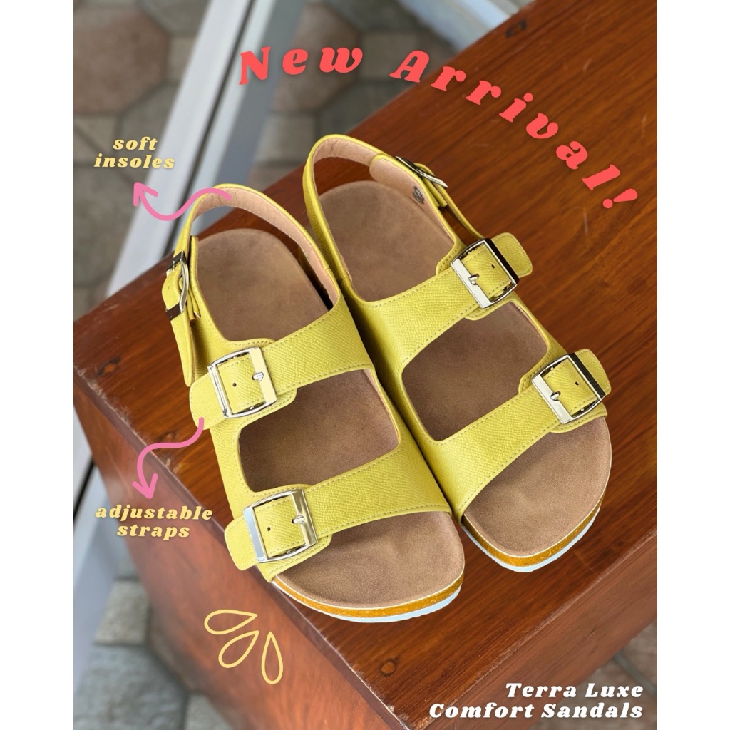Terra Luxe Comfort Birks Sandals Soft Insoles Flat Sandals for Women ...