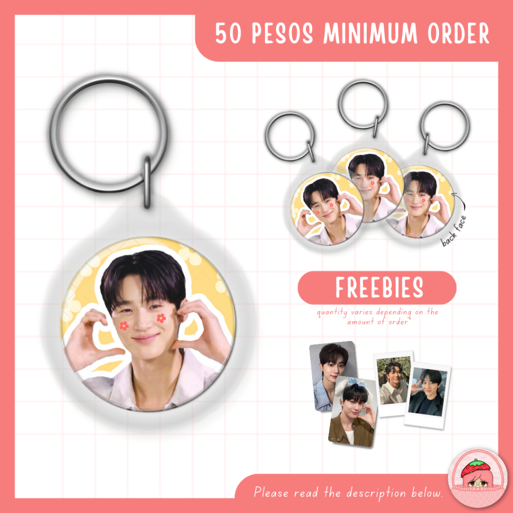 BYEON WOO SEOK SUNSHINE K-ACTOR - ACRYLIC KEYCHAINS | Shopee Philippines