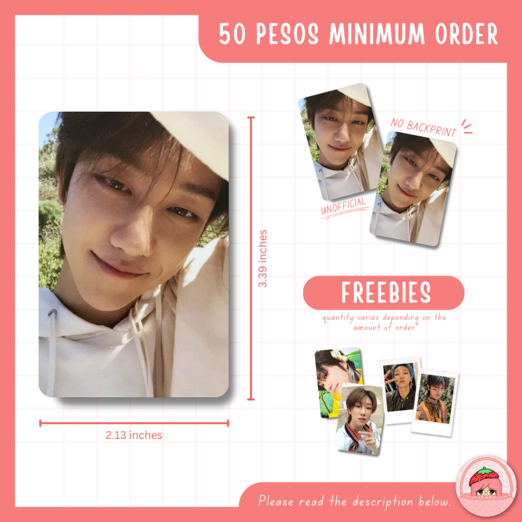 THE8 MINGHAO HENGGARAE DUL PC PHOTOCARD UNOFFICIAL FANMADE PRINT KPOP ...
