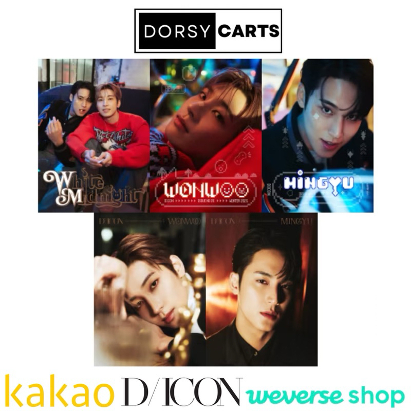 [ONHAND] WONWOO x MINGYU (SEVENTEEN) “WHITE MIDNIGHT” DICON ISSUE N°26 | Shopee Philippines