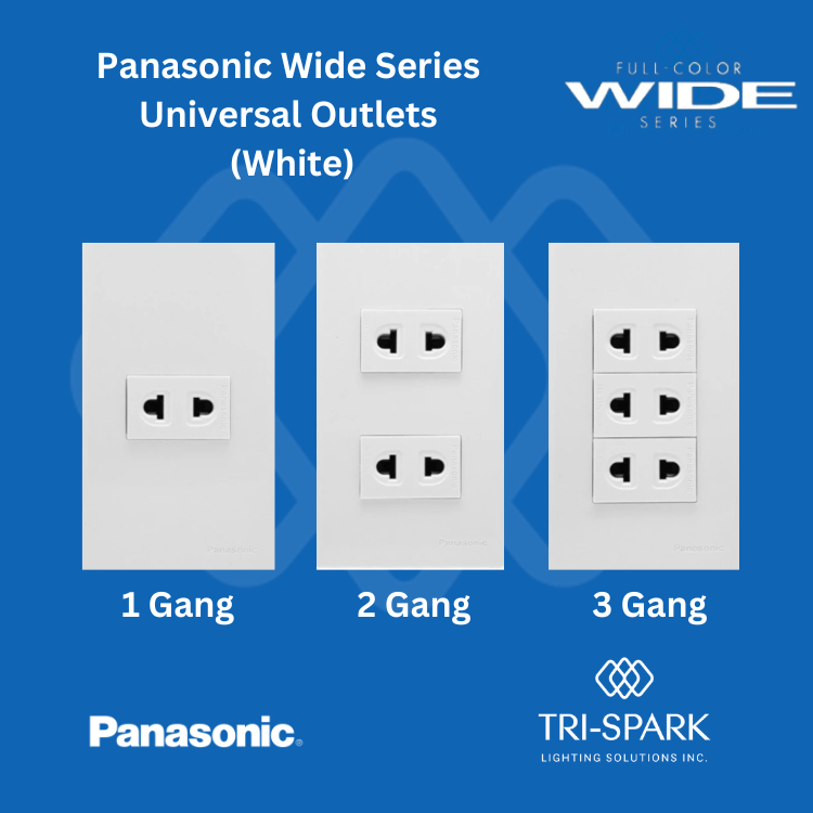 Panasonic Wide Series WEG10919-5 Universal Outlets | Shopee Philippines