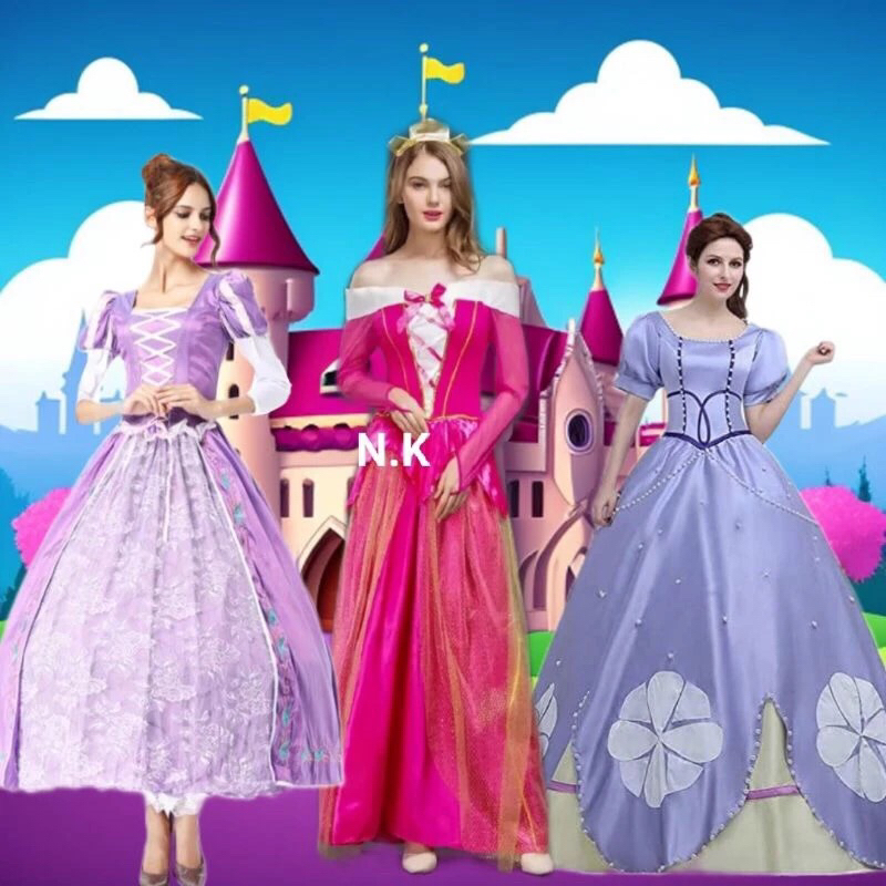 Adult Disney Princess costume for women(Freesize) | Shopee Philippines